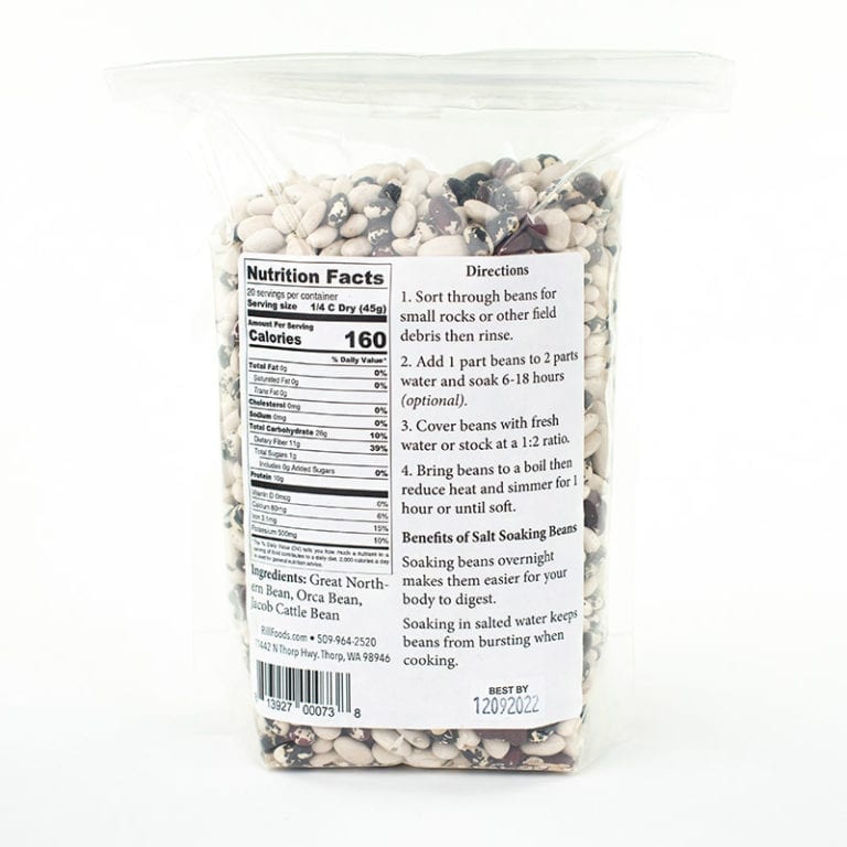 Heirloom Bean Mix | Order Bulk Dried Packaged Foods